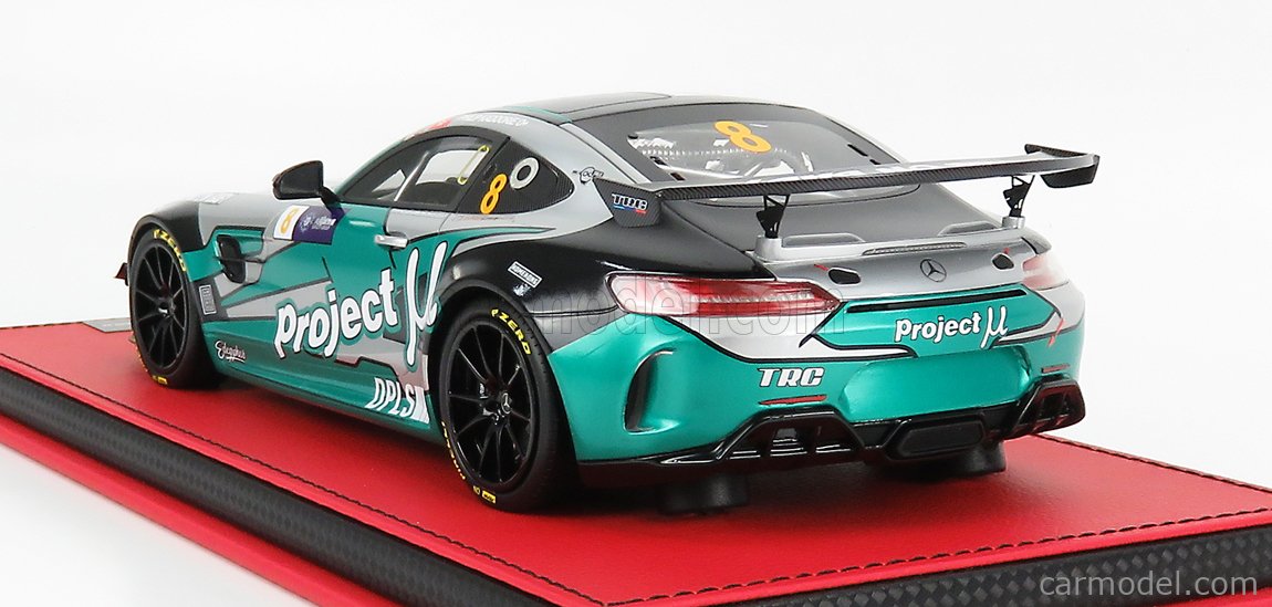 PEAKO TAG3 Masstab: 1/18 | MERCEDES BENZ AMG GT4 TEAM TRC PROJECT N 8 ...
