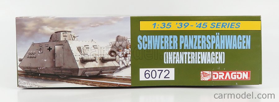 DRAGON ARMOR 6072 Escala 1/35 | TANK SCHWERER PANZERSPAHWAGEN MILITARY ...