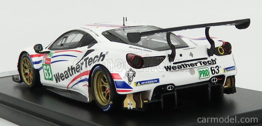 LOOKSMART LSLM107 Scale 1/43 | FERRARI 488 GTE EVO 3.9L TURBO V8 TEAM ...