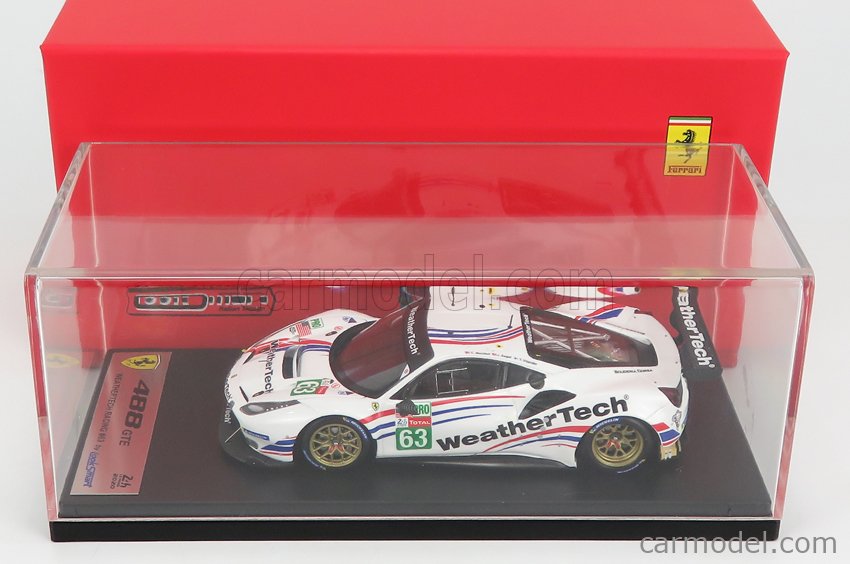 LOOKSMART LSLM107 Scale 1/43 | FERRARI 488 GTE EVO 3.9L TURBO V8 TEAM ...