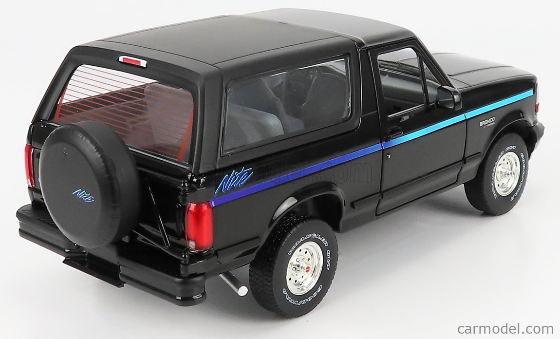 GREENLIGHT 19088 Scale 1/18 | FORD USA BRONCO HARD-TOP CLOSED NITE ...