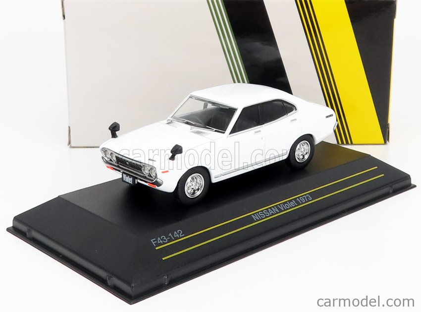 FIRST43-MODELS F43-142 Scale 1/43 | NISSAN VIOLET 1973 WHITE