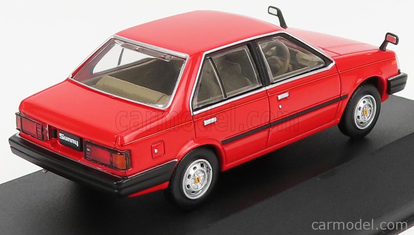 FIRST43-MODELS F43-118 Echelle 1/43 | NISSAN SUNNY RHD 1980 RED