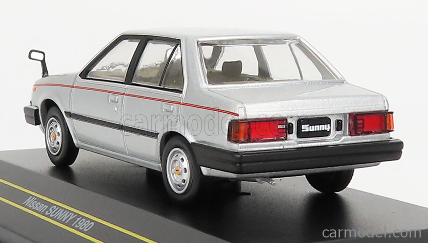 FIRST43-MODELS F43-117 Scale 1/43 | NISSAN SUNNY RHD 1980 SILVER