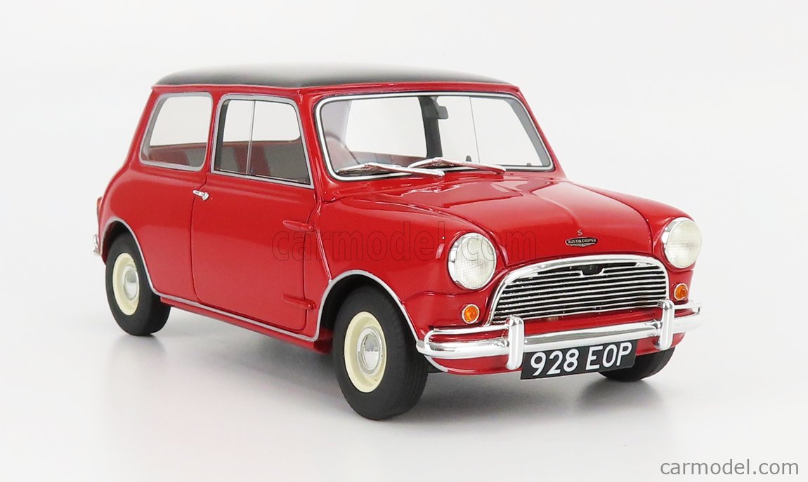 CULT-SCALE MODELS CML064-2 Scale 1/18 | AUSTIN MINI COOPER MK1 1961 RED