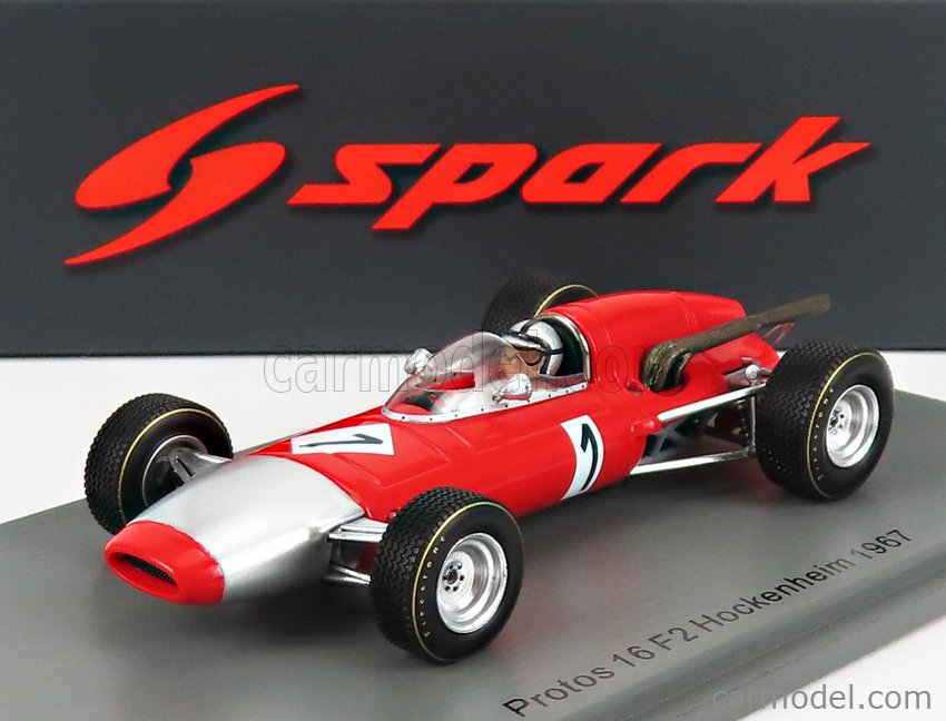 SPARK-MODEL S7568 Scale 1/43 | PROTOS F2 16 N 1 HOCKENHEIM 1967 P ...