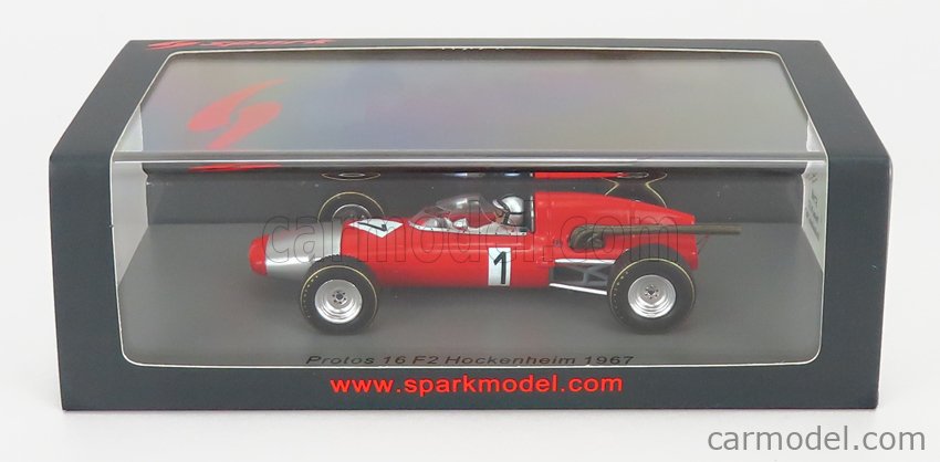 SPARK-MODEL S7568 Echelle 1/43 | PROTOS F2 16 N 1 HOCKENHEIM 1967 P ...