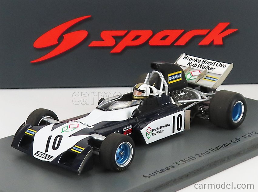 SPARK-MODEL S3996 Escala 1/43 | SURTEES F1 TS9B N 10 2nd ITALY GP 1972 ...