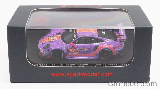 SPARK-MODEL 87S161 Scala 1/87 | PORSCHE 911 991-2 RSR 4.0L TEAM PROJECT ...