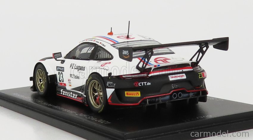 SPARK-MODEL SB461 Scale 1/43 | PORSCHE 911 991 GT3 R TEAM HUBER ...