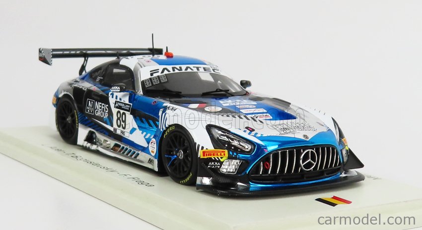SPARK-MODEL SB438 Scale 1/43 | MERCEDES BENZ AMG GT3 TEAM AKKA ASP N 89 ...