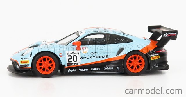 SPARK-MODEL Y184 Scale 1/64 | PORSCHE 911 991 GT3 R 4.0L FLAT-6 TEAM ...