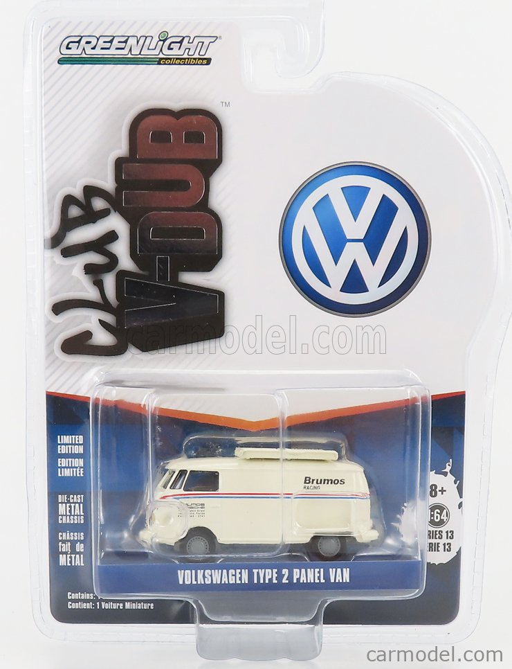 GREENLIGHT 36030F Scale 1/64 | VOLKSWAGEN T1 TYPE 2 PANEL VAN BRUMOS ...
