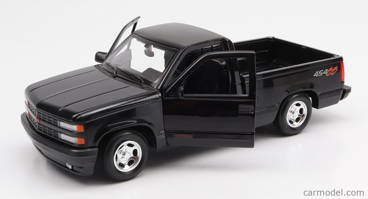 MAISTO 32901Z Escala 1/24 | CHEVROLET 454 SS PICK-UP 1993 BLACK