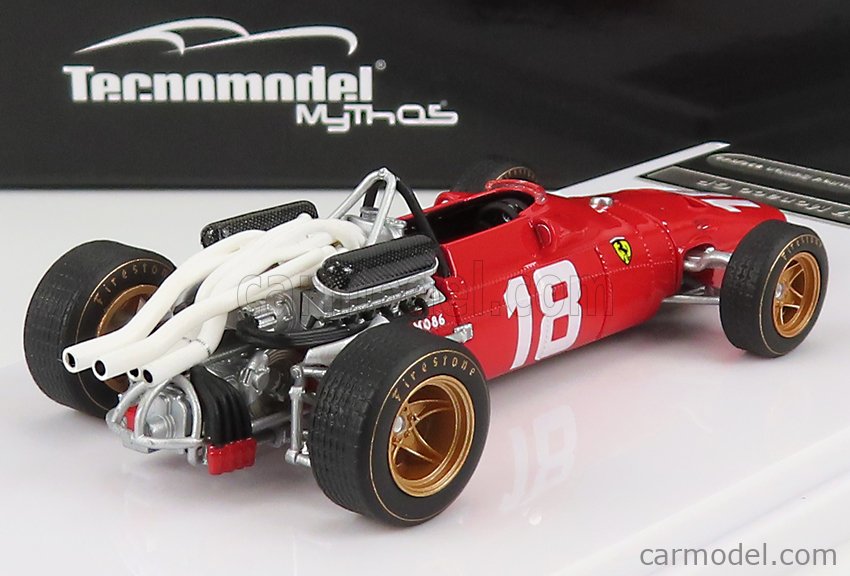TECNOMODEL TM43-13A Scale 1/43 | FERRARI F1 312 F1-67 N 18 MONACO GP ...