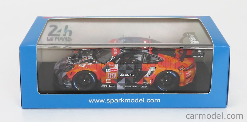 SPARK-MODEL S8275 Scale 1/43 | PORSCHE 911 991-2 4.2L RSR-19 TEAM ...