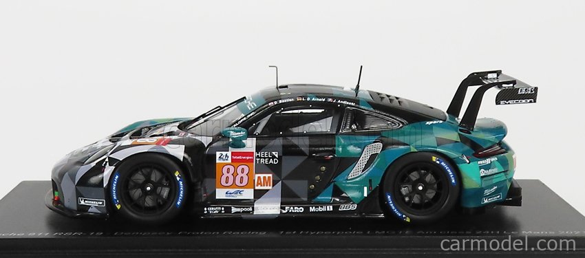 SPARK-MODEL S8272 Scale 1/43 | PORSCHE 911 991-2 4.2L RSR-19 TEAM DEMPSEY-PROTON RACING N 88 1st ...