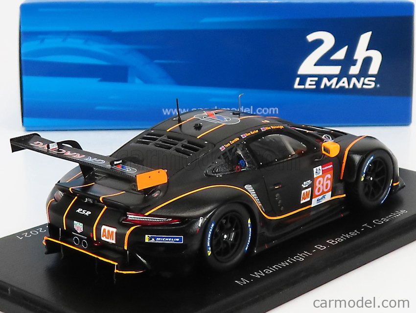 SPARK-MODEL S8271 Scale 1/43 | PORSCHE 911 991-2 4.2L RSR-19 TEAM GR ...