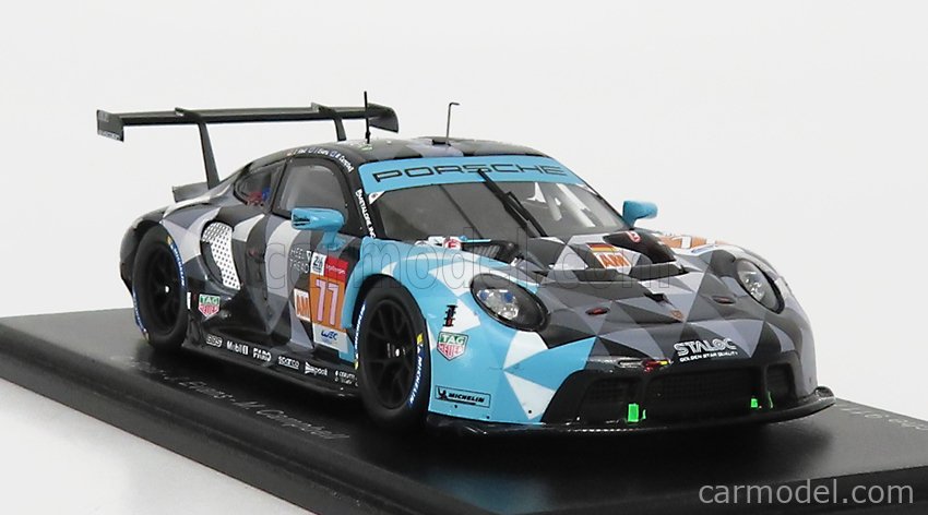 SPARK-MODEL S8270 Scale 1/43 | PORSCHE 911 991-2 4.2L RSR-19 TEAM DEMPSEY-PROTON RACING N 77 24h ...