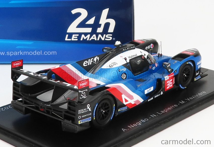 SPARK-MODEL S8232 Escala 1/43 | ALPINE A480 4.5L V8 TEAM ALPINE ELF ...