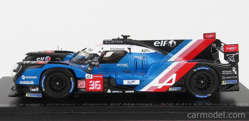 SPARK-MODEL S8232 Scale 1/43 | ALPINE A480 4.5L V8 TEAM ALPINE ELF ...
