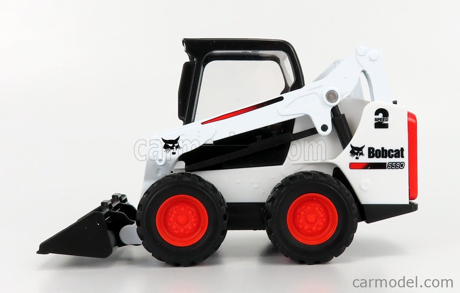 BURAGO 18-31801 Scale 1/50 | BOBCAT S590 TRACTOR RUSPA GOMMATA 2010 ...