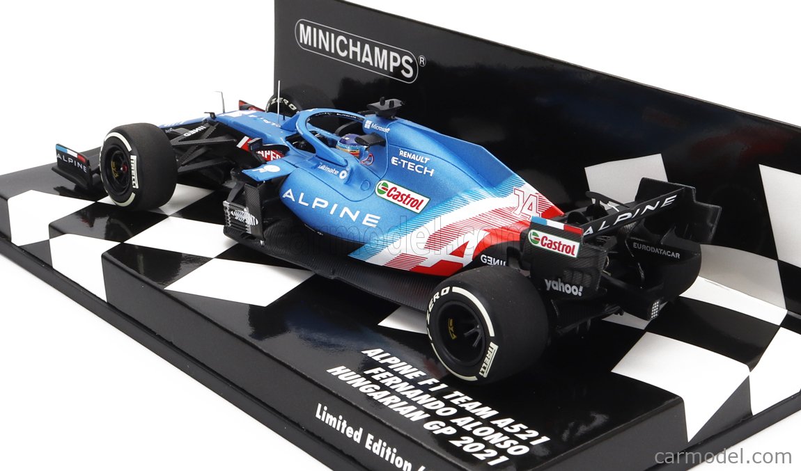 MINICHAMPS 417211214 Escala 1/43 | ALPINE F1 A521 RENAULT E-TECH 20B ...