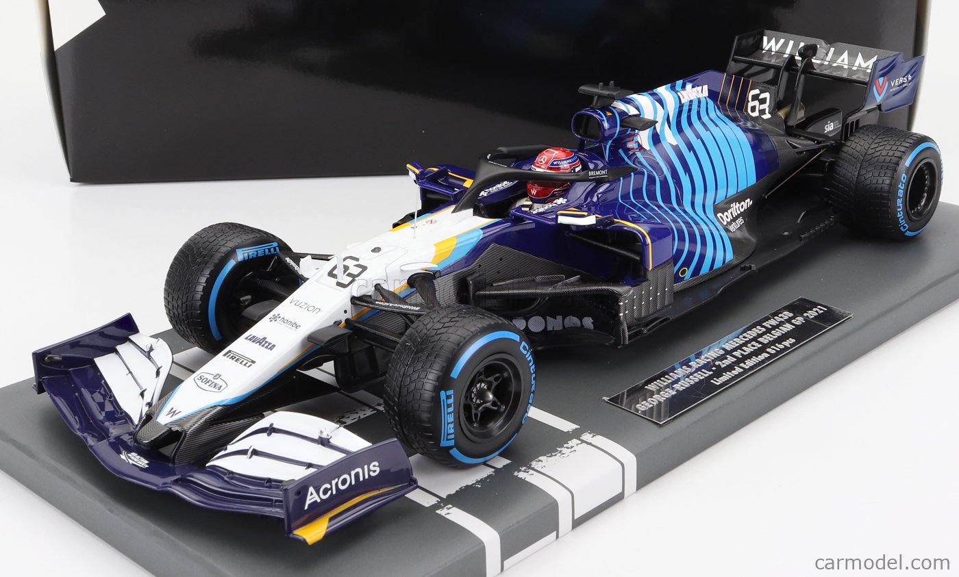 MINICHAMPS 117211363 Scale 1/18 | WILLIAMS F1 FW43B MERCEDES M12 EQ ...