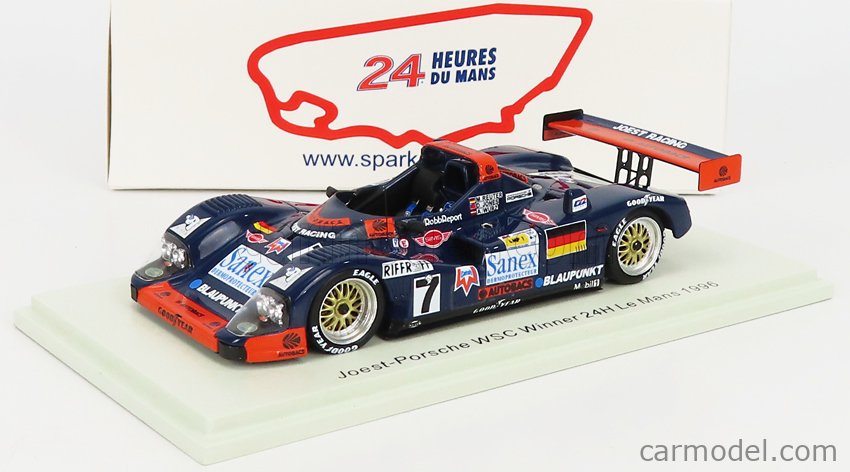 SPARK-MODEL 43LM96 Scale 1/43 | PORSCHE 935 3.0L TURBO WSC-95 TEAM ...