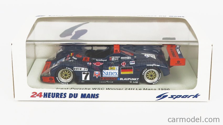 SPARK-MODEL 43LM96 Scale 1/43 | PORSCHE 935 3.0L TURBO WSC-95 TEAM ...