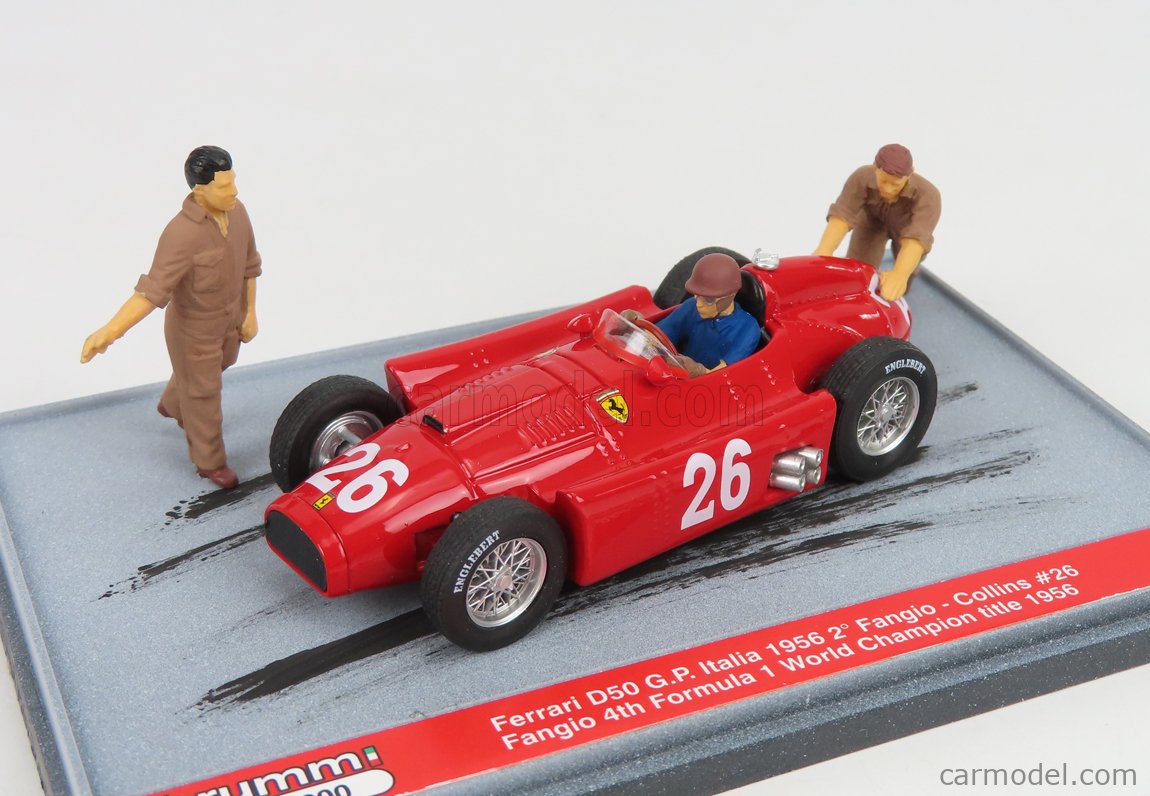 BRUMM PROM S21/10 Scale 1/43 | FERRARI F1 LANCIA D50 N 26 WORLD ...