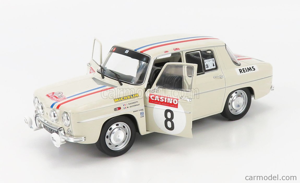 SOLIDO 1803608 Escala 1/18 | RENAULT R8 GORDINI 1300 N 8 RALLY ...