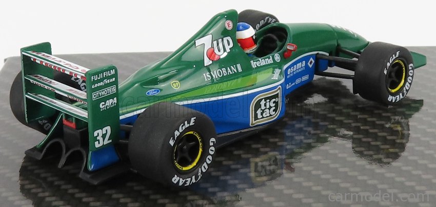 IXO-MODELS MS-J191-91A Scale 1/43 | JORDAN F1 191 TEAM 7up JORDAN N 32 ...
