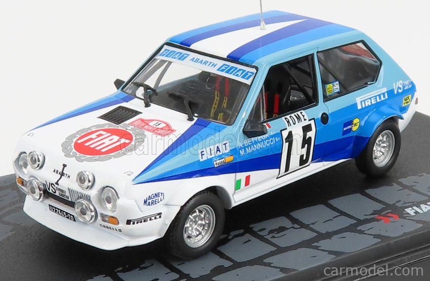 EDICOLA PASRACOL005 Scala 1/43 | FIAT RITMO 75 ABARTH Gr.2 N 15 RALLY ...