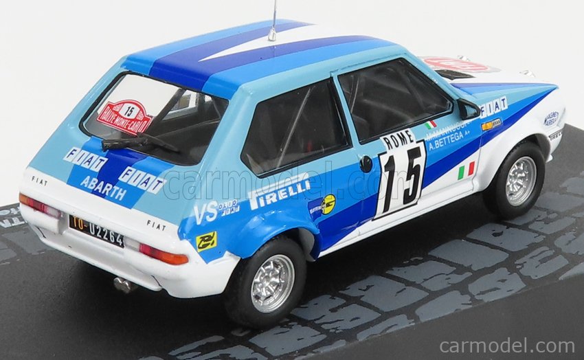 EDICOLA PASRACOL005 Scala 1/43 | FIAT RITMO 75 ABARTH Gr.2 N 15 RALLY ...