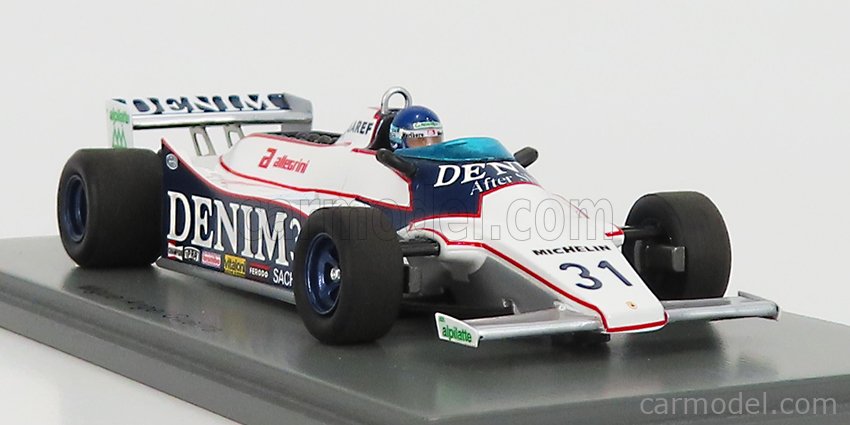 SPARK-MODEL S7253 Scale 1/43 | OSELLA F1 FAIB DENIM N 31 SAN MARINO GP ...