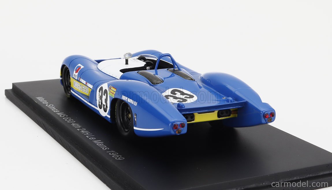 SPARK-MODEL S3547 Scale 1/43 | MATRA SIMCA MS 650 3.0L V12 TEAM MATRA ...