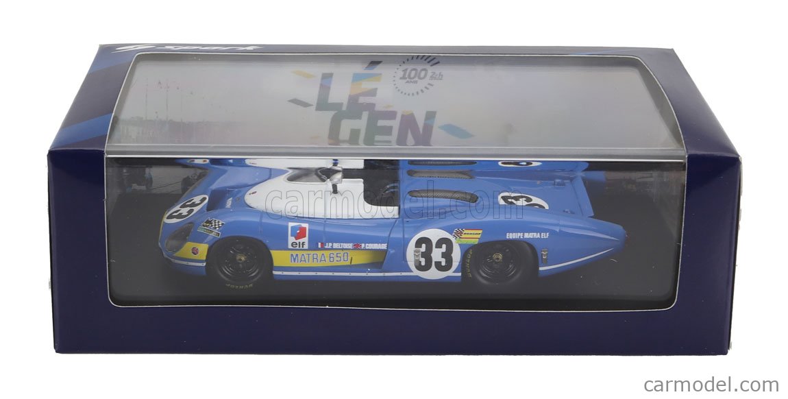 SPARK-MODEL S3547 Scale 1/43 | MATRA SIMCA MS 650 3.0L V12 TEAM MATRA ...