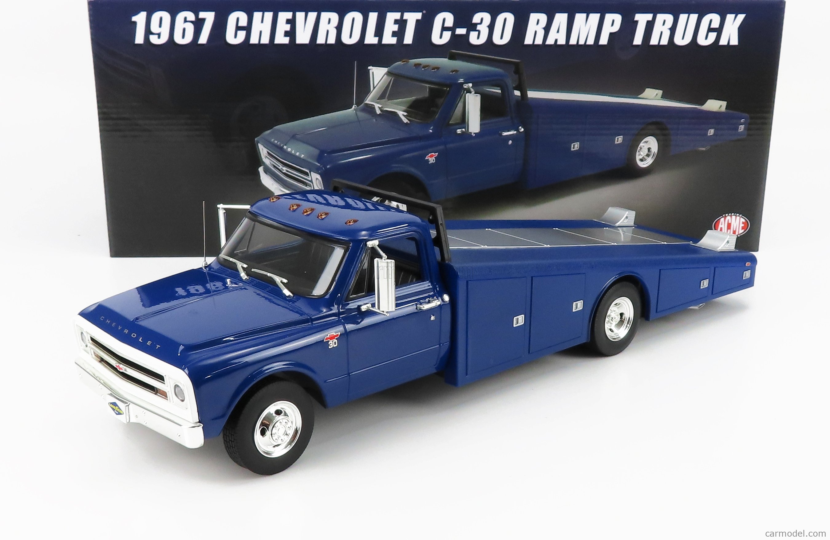 ACME-MODELS A1801709 Scale 1/18 | CHEVROLET C-30 TRUCK RAMP CAR ...