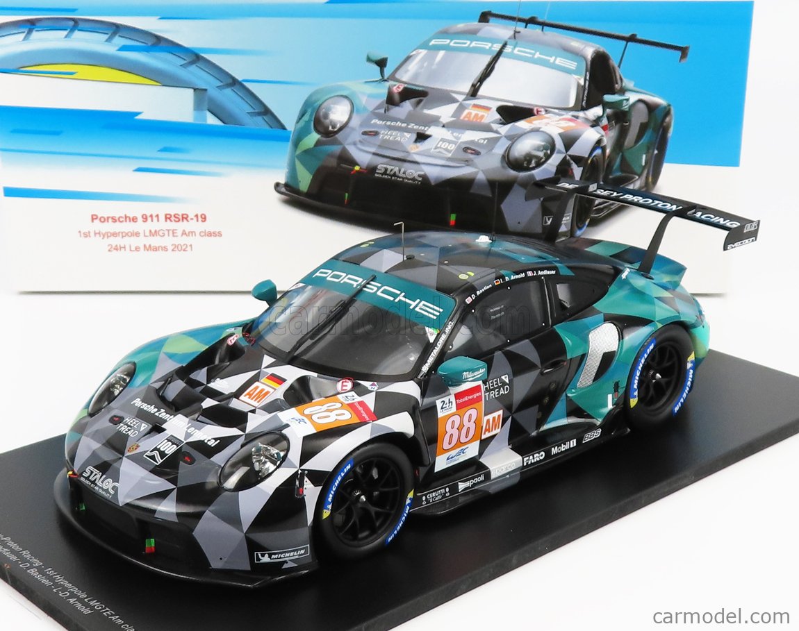 SPARK-MODEL 18S704 Scale 1/18 | PORSCHE 911 991-2 4.2L RSR-19 TEAM ...