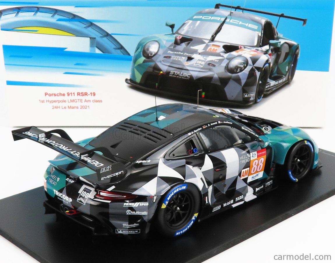 SPARK-MODEL 18S704 Scale 1/18 | PORSCHE 911 991-2 4.2L RSR-19 TEAM ...