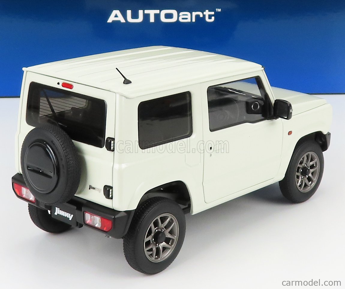 AUTOART 78505 Scale 1/18 | SUZUKI JIMNY JB64 LHD 2018 PURE WHITE PEARL