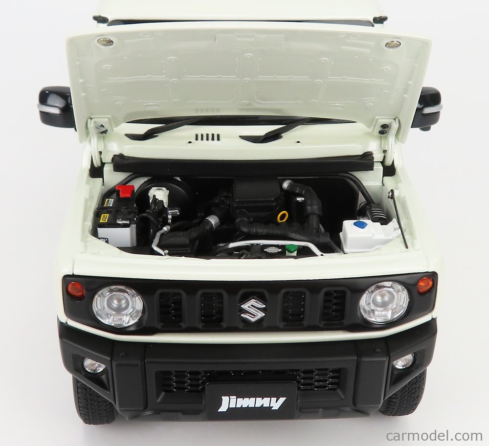 AUTOART 78505 Scale 1/18 | SUZUKI JIMNY JB64 LHD 2018 PURE WHITE PEARL