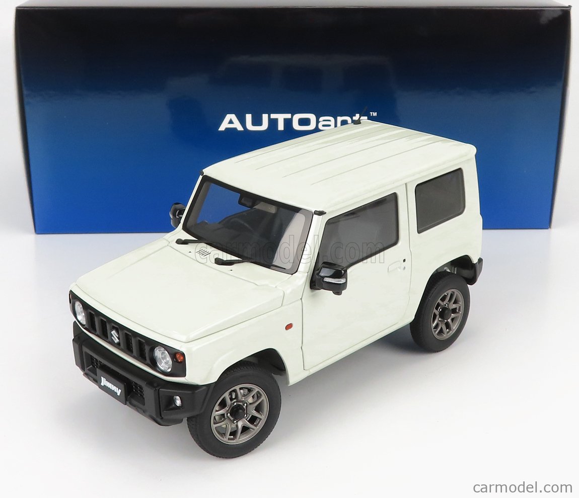 AUTOART 78505 Scale 1/18 | SUZUKI JIMNY JB64 LHD 2018 PURE WHITE PEARL