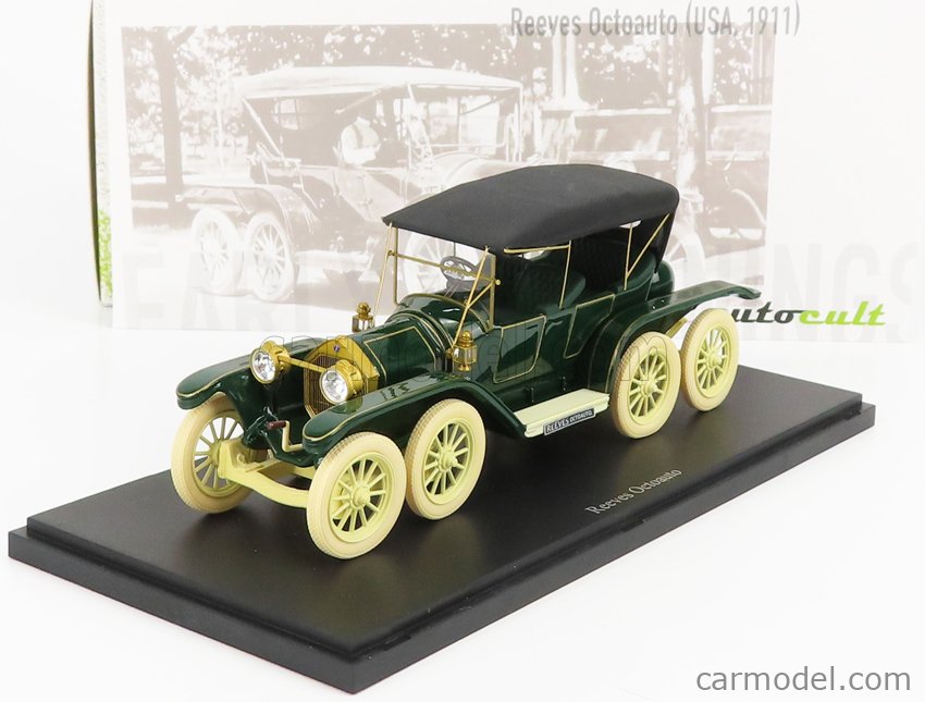 AUTOCULT ATC01015 Scale 1/43 | REEVES OCTOAUTO USA 1911 DARK GREEN