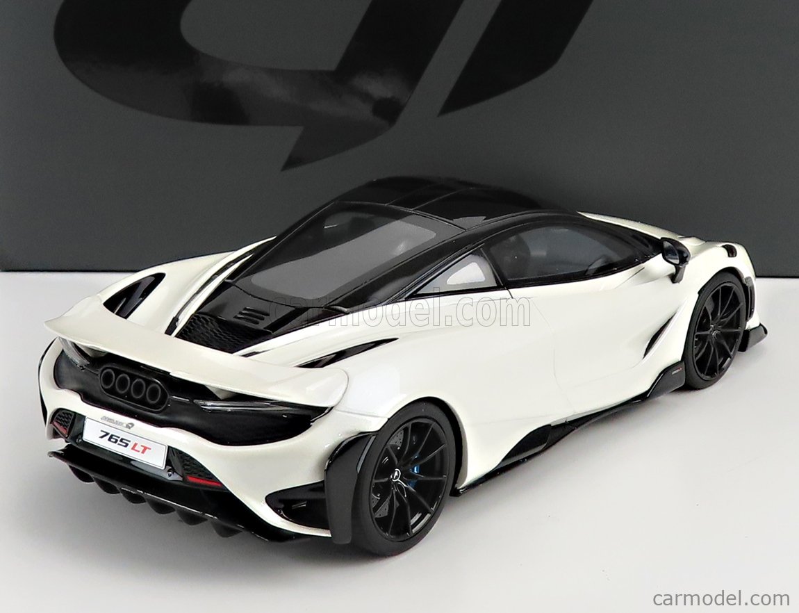 GT-SPIRIT GT861 Scale 1/18 | McLAREN 765LT 2020 SILCA WHITE