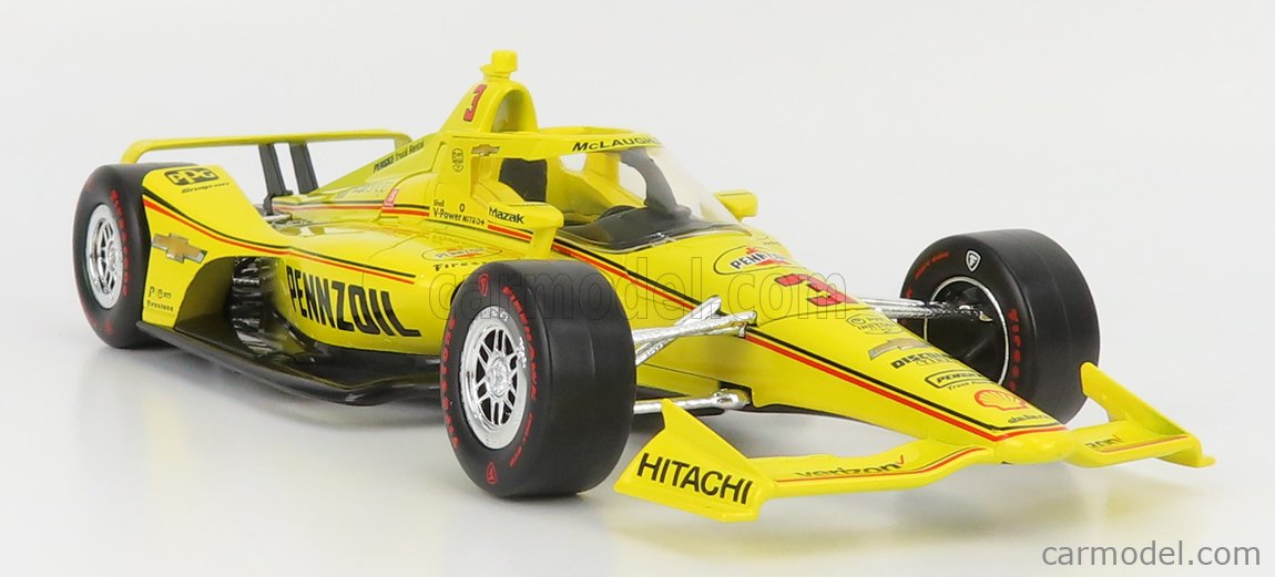 GREENLIGHT 11127 Scala 1/18 | CHEVROLET TEAM PENSKE PENNZOIL N 3 ...
