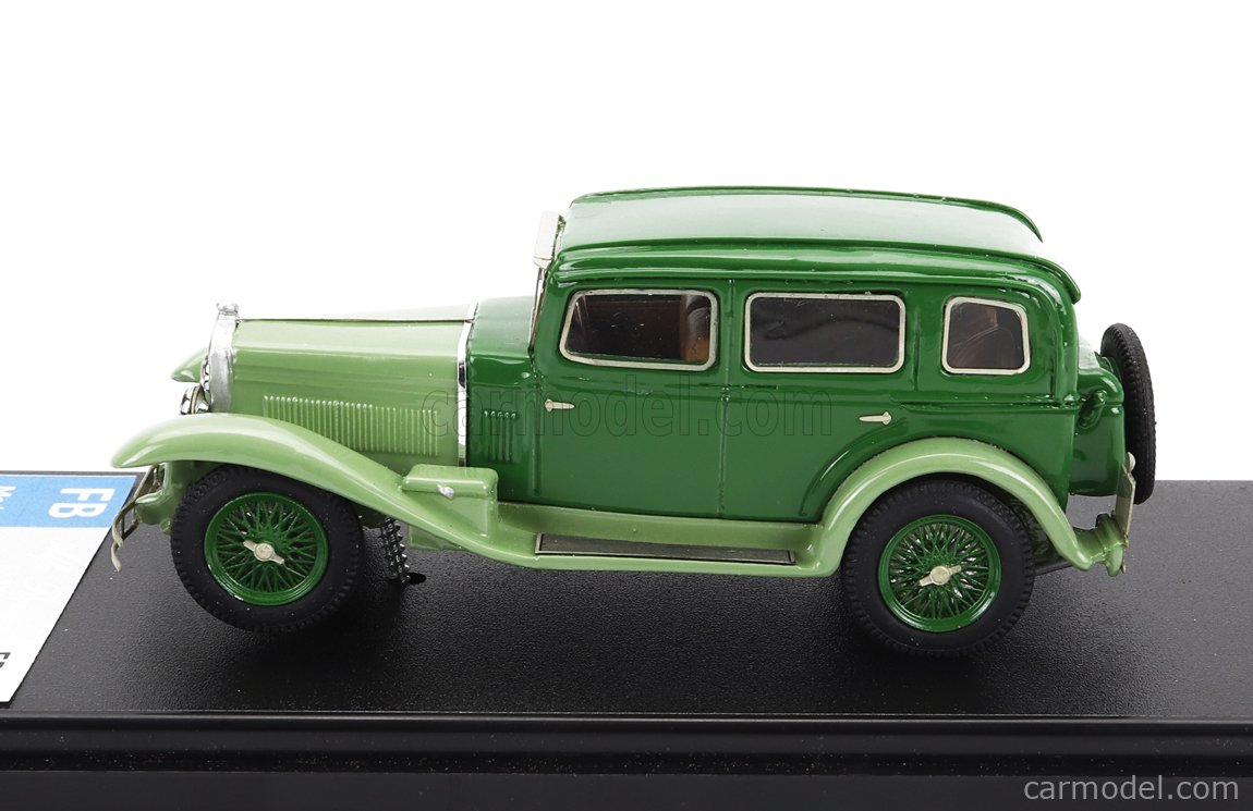 FB-MODEL FB098i Scale 1/43 | ALFA ROMEO 6C 1750 BERLINE 1931 2 TONE GREEN
