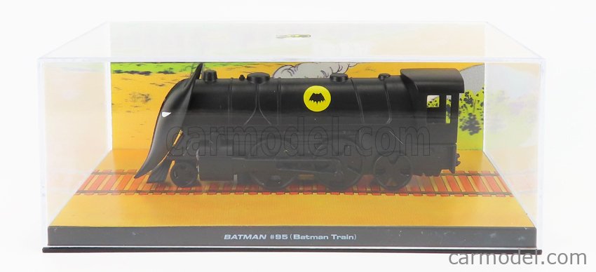 EDICOLA BATCOL074 Scala 1/43 | BATMAN BATMOBILE - TRAIN MATT BLACK