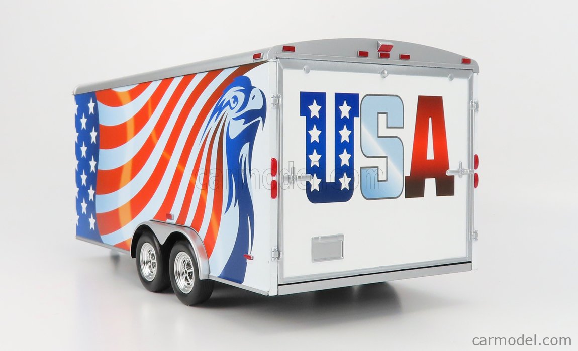 AUTOWORLD AMM1266/06 Scale 1/18 | ACCESSORIES CAR TRANSPORTER TRAILER ...